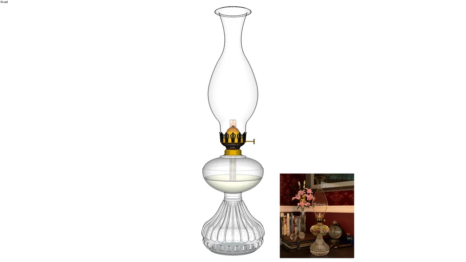 Oil Lamp | 3D Warehouse