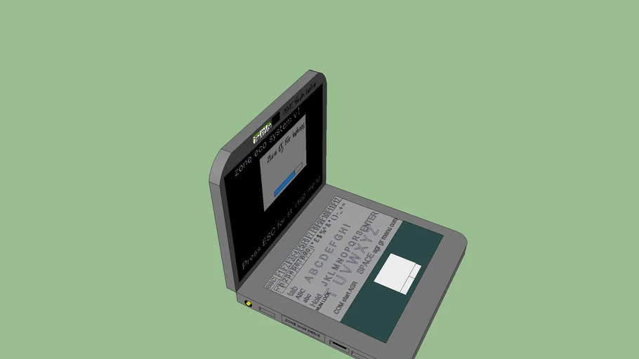 ZONE LAPTOP | 3D Warehouse