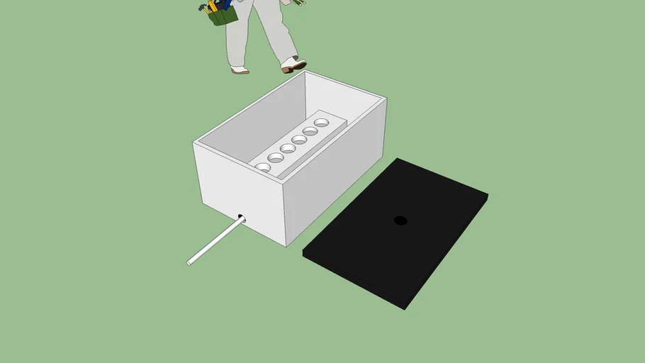 Cable Box - Cable Management | 3D Warehouse