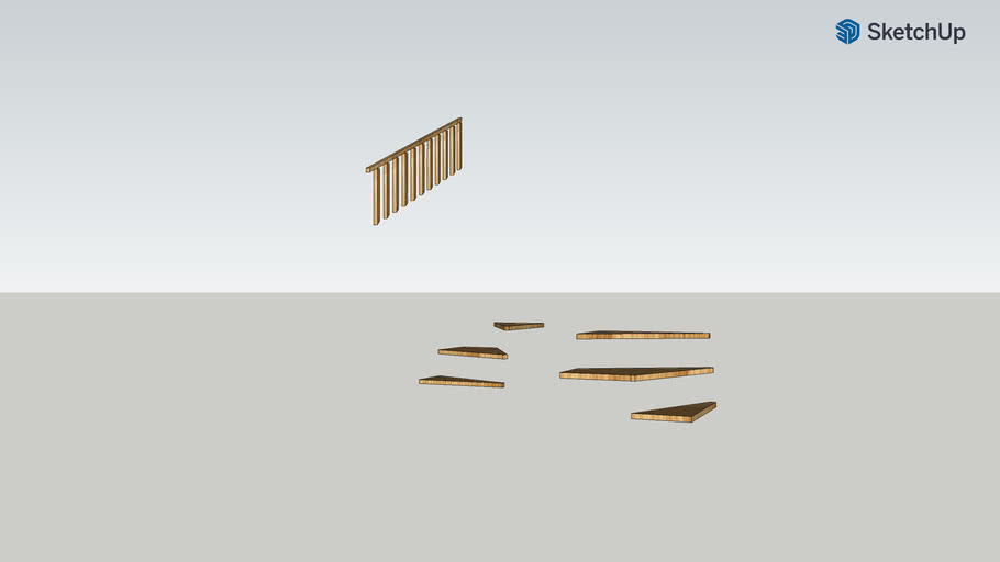 stepenice zavoj ljevo desno | 3D Warehouse