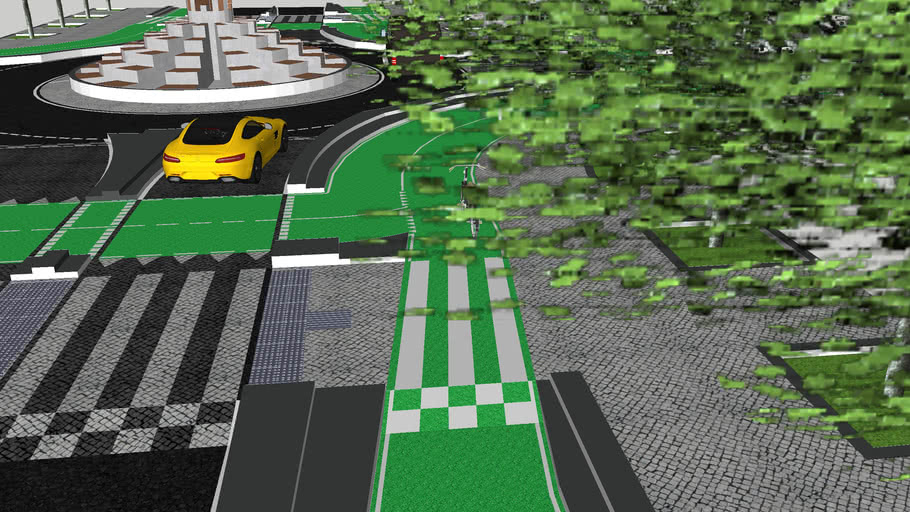 Roundabout | 3D Warehouse