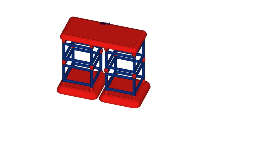Frames Dorack met groot dek | 3D Warehouse