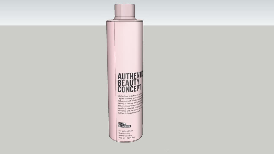authentic beauty concept shampoo | 3D Warehouse