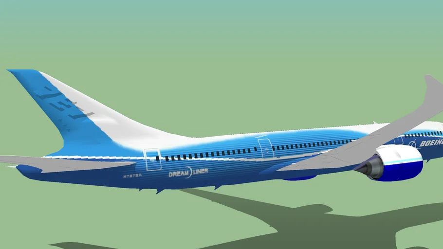 Boeing 7E7 DREAMLINER | 3D Warehouse