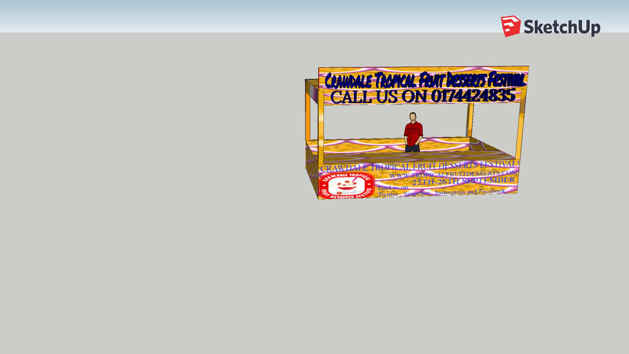 market stall | 3D Warehouse