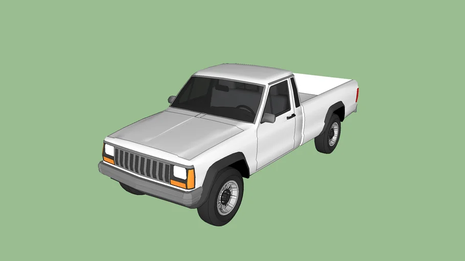 Jeep Commanche | 3D Warehouse