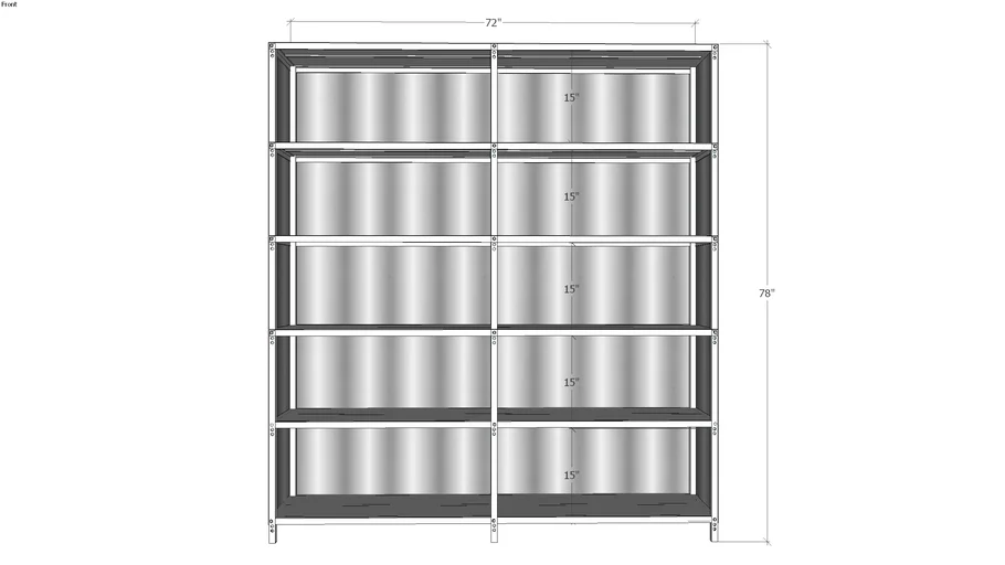 SS Rack | 3D Warehouse