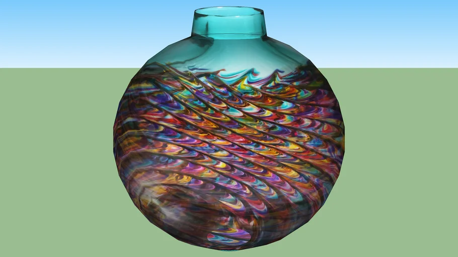 RAINBOW GLASS VASE | 3D Warehouse