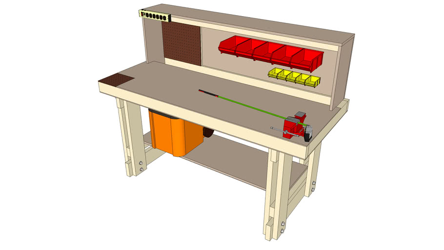Golf Club Workbench | 3D Warehouse