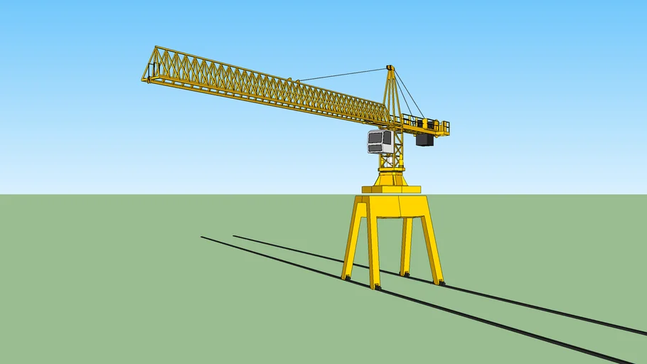 Schienen Kran | 3D Warehouse