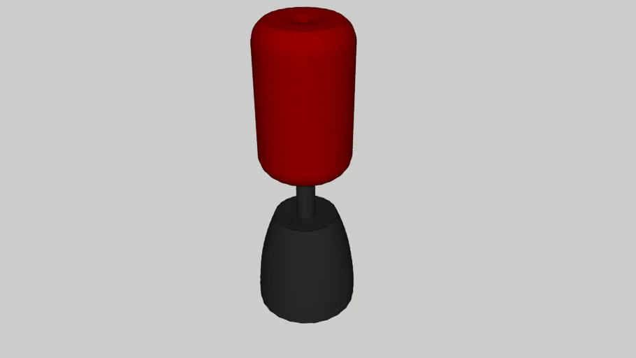 martial arts kick bag | 3D Warehouse