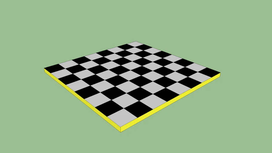 checker board | 3D Warehouse