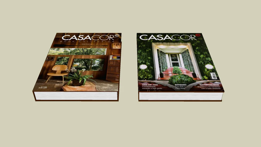 Livros casa cor | 3D Warehouse