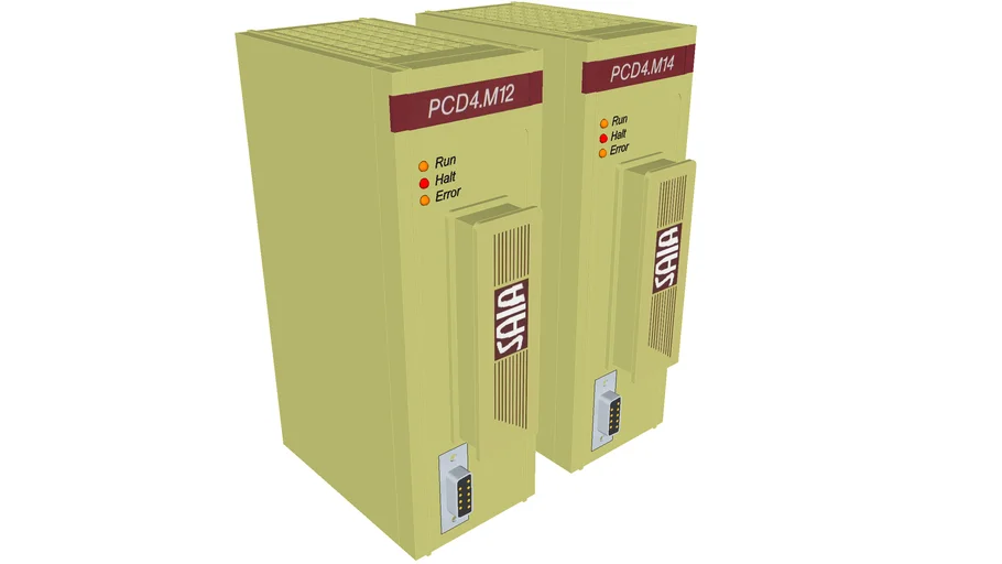 Saia PLC PCD4 M12&M14 | 3D Warehouse