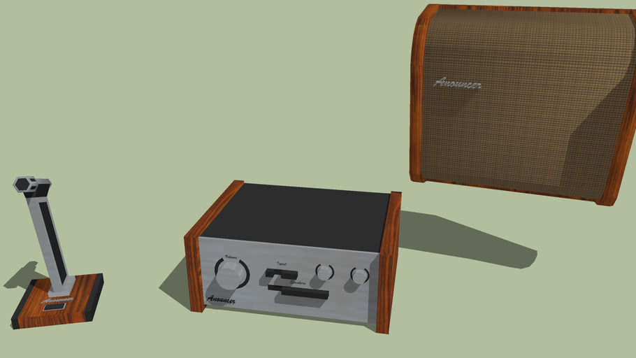 Public Address / Intercom System | 3D Warehouse