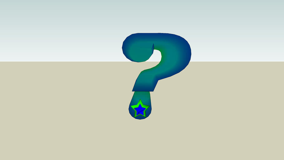 Question Mark (READ DESCRIPTION) | 3D Warehouse