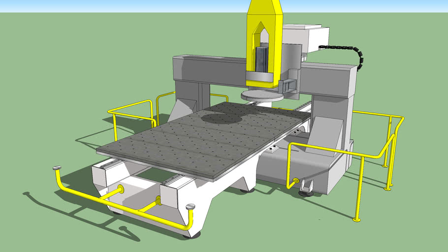 machine cnc north wood | 3D Warehouse