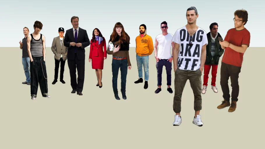 People for visuals | 3D Warehouse