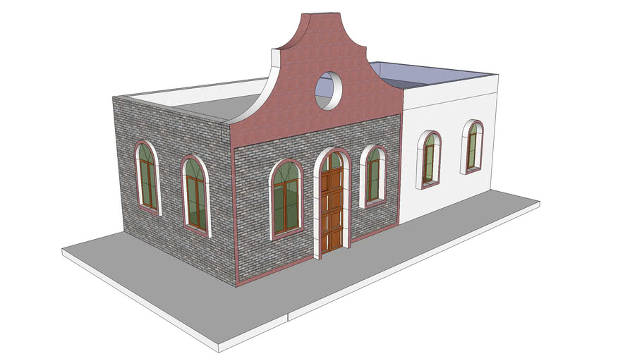 Colonial house | 3D Warehouse