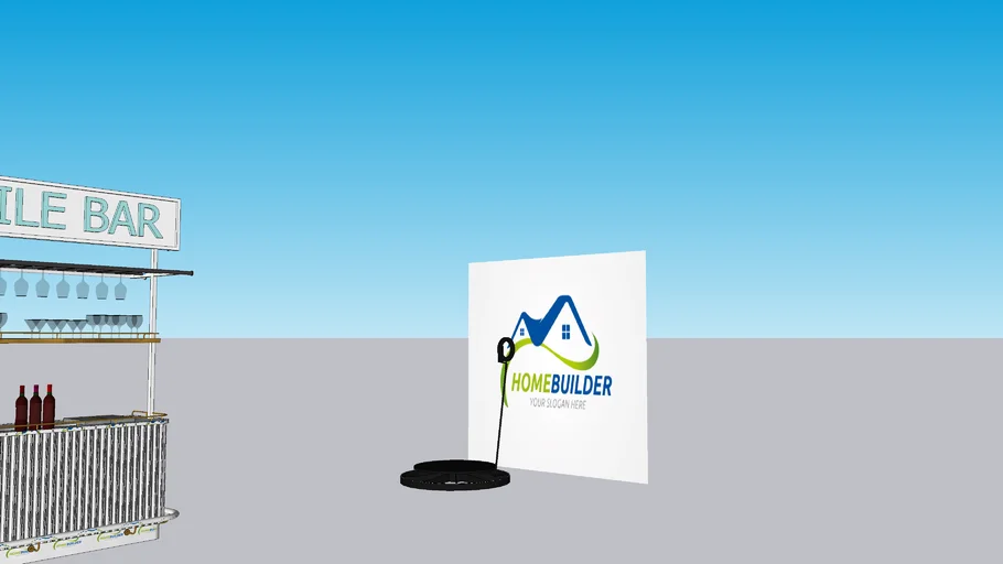 mobile bar | 3D Warehouse