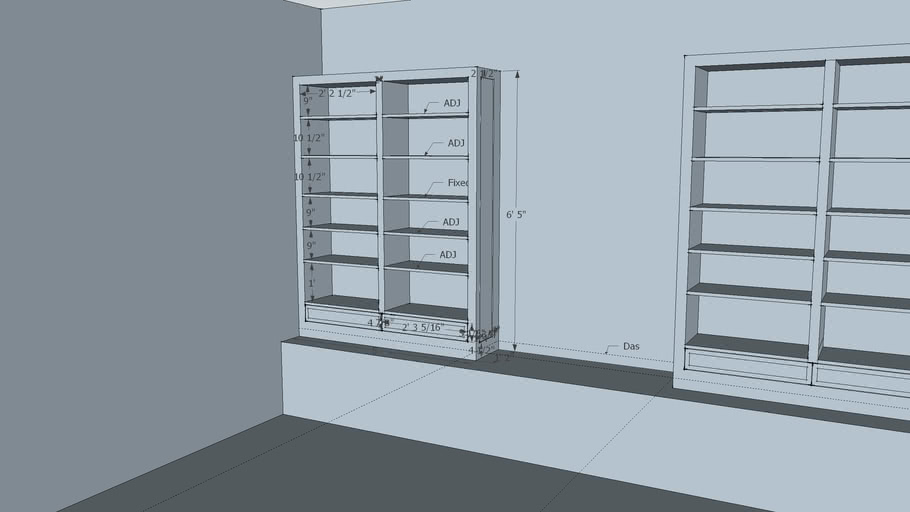 Book Cases | 3D Warehouse