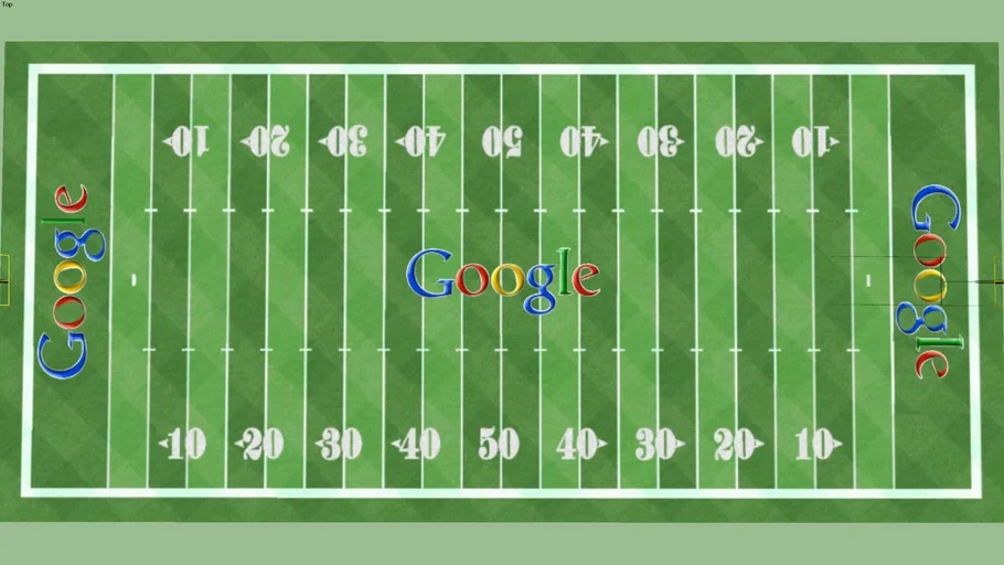 Google Football Field | 3D Warehouse