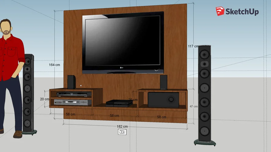 TV Panel | 3D Warehouse
