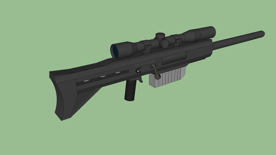 Barrett M99 Falcon | 3D Warehouse