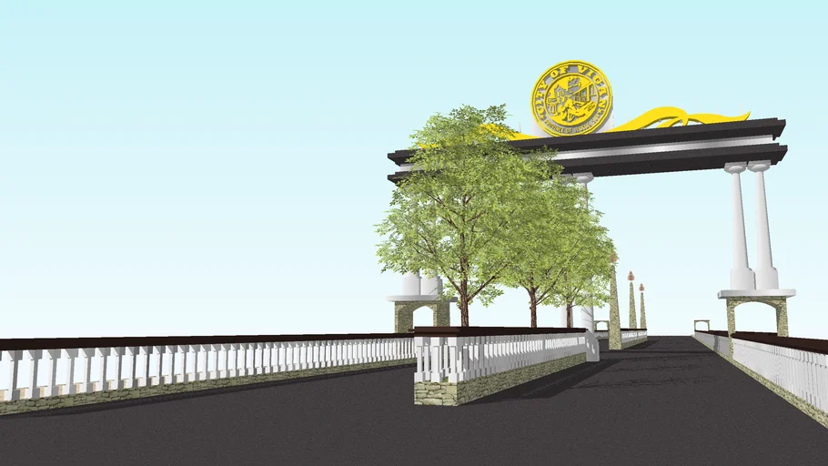 TWIN BRIDGE- Govantes Dike- Vigan City | 3D Warehouse