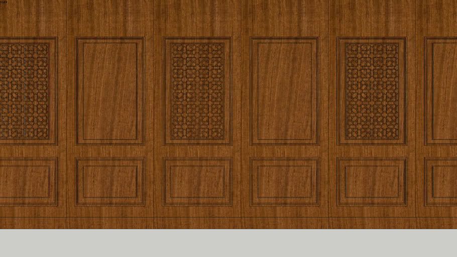 Decorative Wooden panel | 3D Warehouse