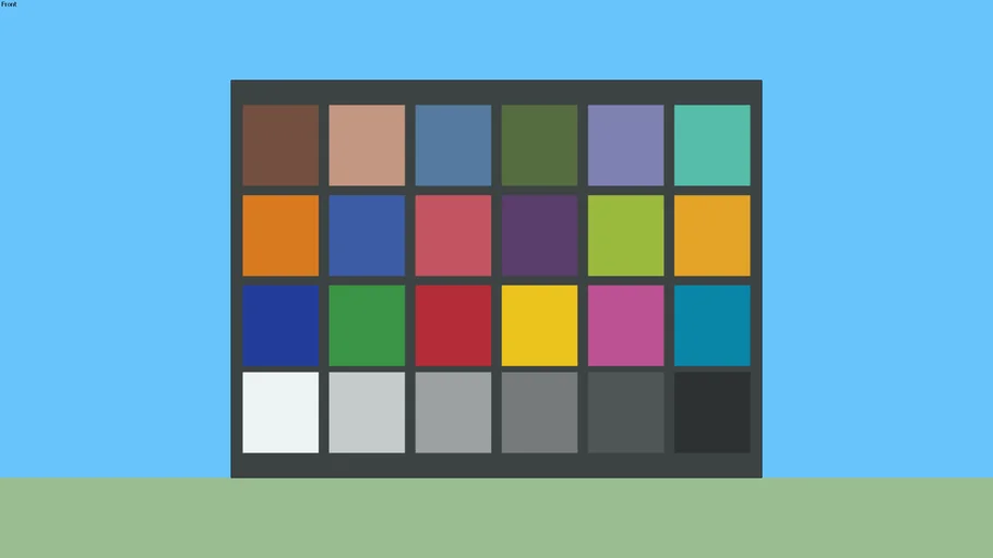 ColorChecker | 3D Warehouse