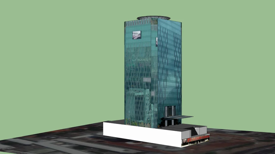 gedung Gudang garam tbk, jakarta | 3D Warehouse