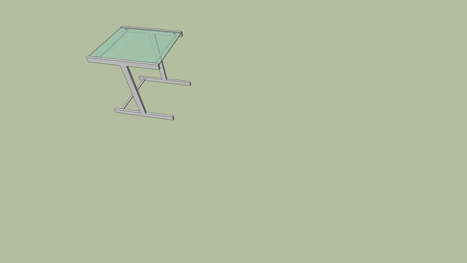 Small Desk | 3D Warehouse