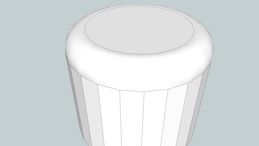 Cylinder with rounded edge | 3D Warehouse