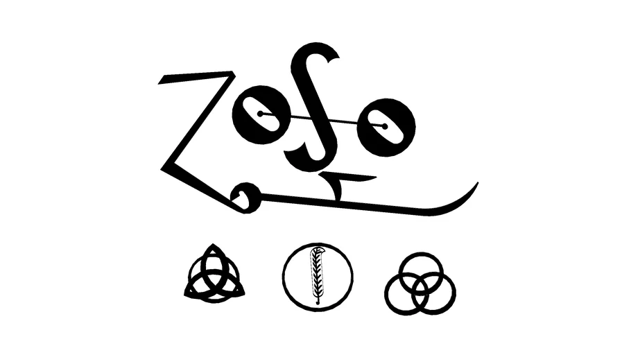 Led Zeppelin Zoso | 3D Warehouse