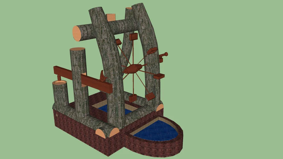 Asiyab Water Mill | 3D Warehouse