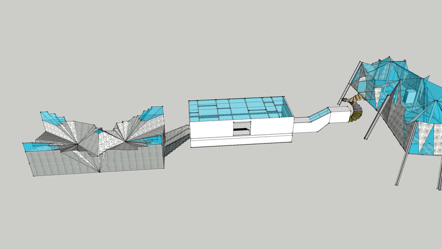 Gallery Design - Ai WeiWei and Stelarc | 3D Warehouse