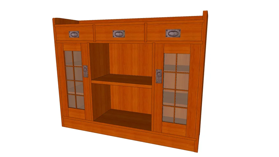 Craftsman Display Case | 3D Warehouse