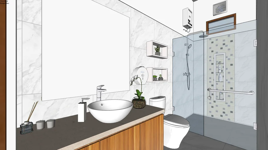 Guest Bathroom | 3D Warehouse