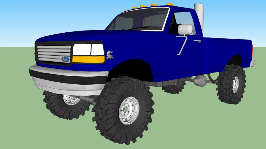 Fummins F350/12V Cummins Conversion | 3D Warehouse