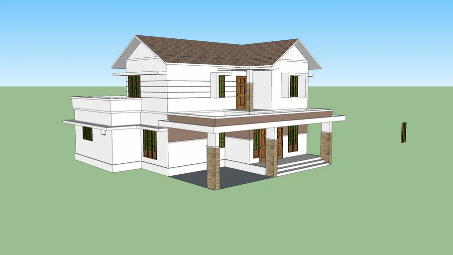 house elevation | 3D Warehouse