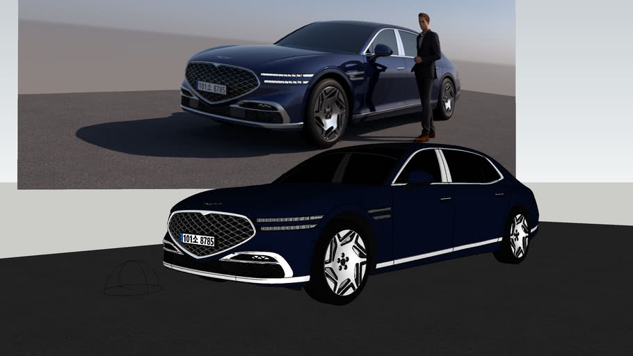 GENESIS G90 LWB | 3D Warehouse