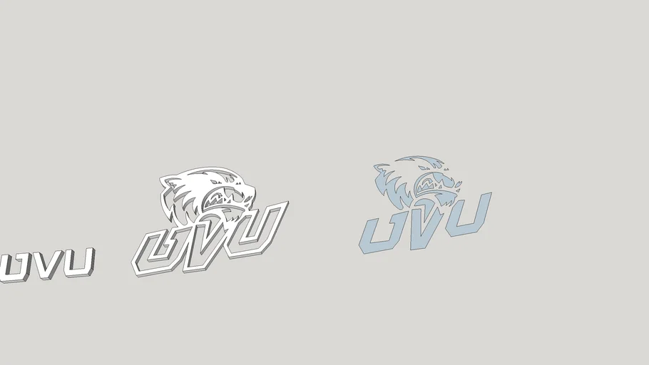 UVU Logos | 3D Warehouse