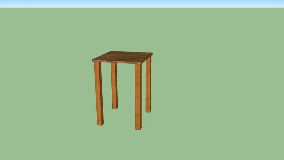 High Top Table | 3D Warehouse