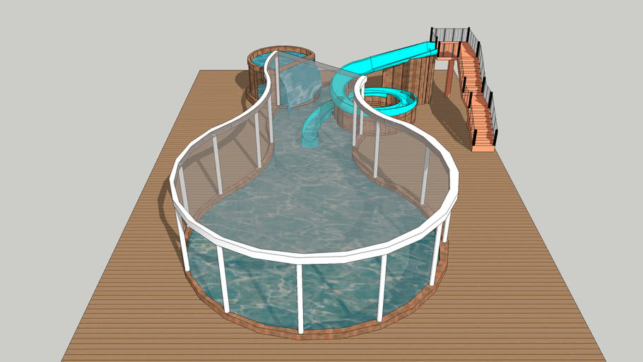 Water Slide | 3D Warehouse