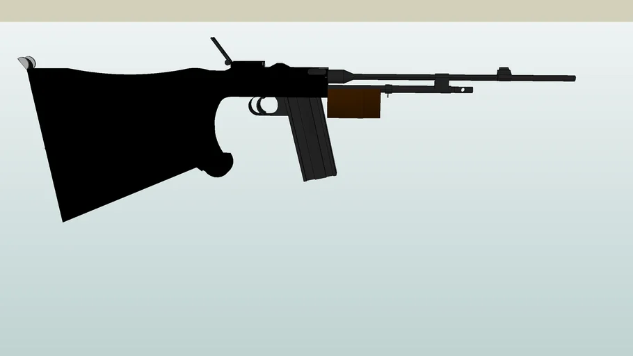 gun (bar rife) | 3D Warehouse
