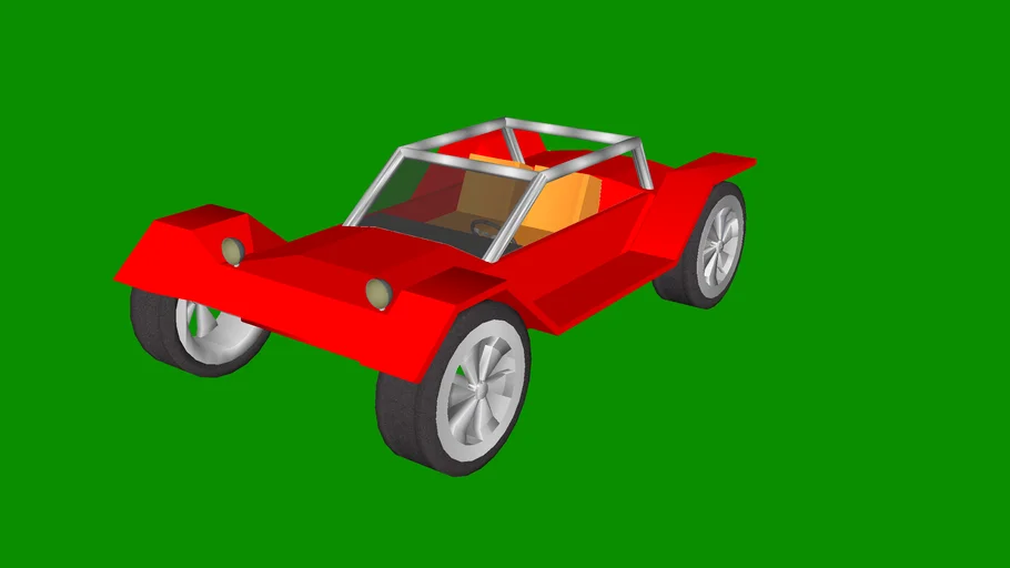 RED BEACH BUGGY | 3D Warehouse