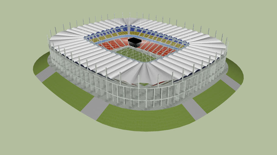 National Arena-Bucharest(Lia Manoliu) | 3D Warehouse