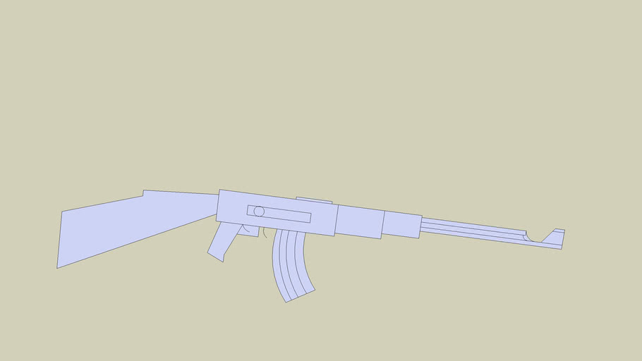 Ak47 | 3D Warehouse