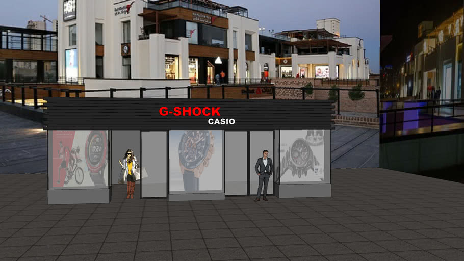 Watch Store CASIO | 3D Warehouse